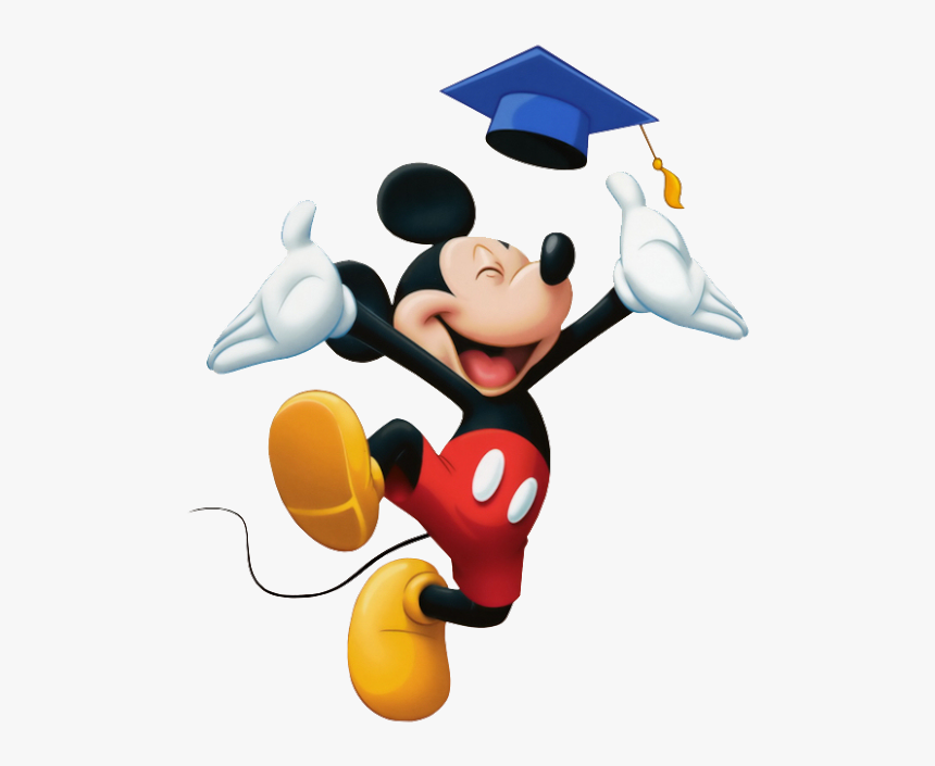 Mickey Mouse Graduation - Mickey Mouse Graduation Clipart, HD Png ...