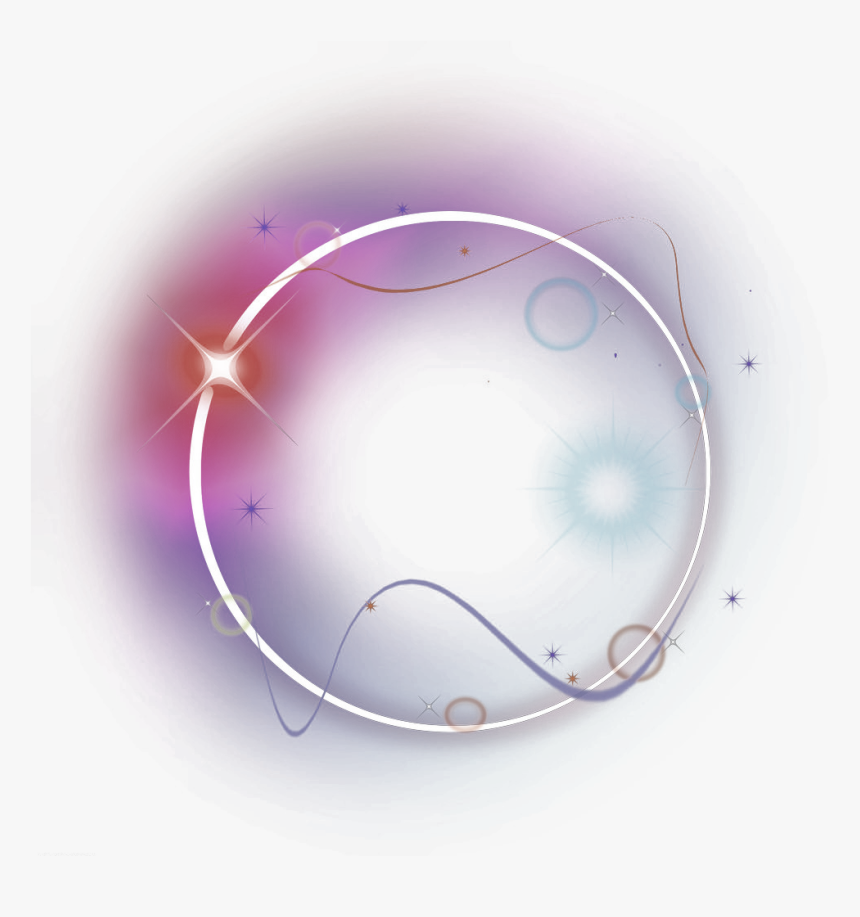 Elements Colorful Light Effect Of Halo Clipart - Portable Network ...