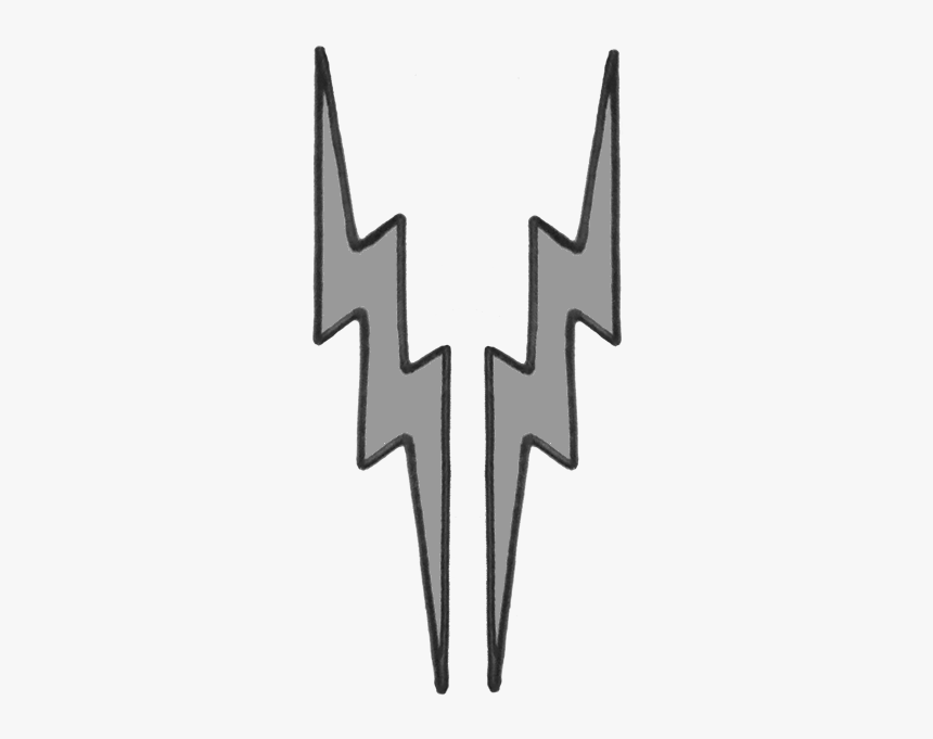 Silver/grey Lightning - Emblem, HD Png Download , Transparent Png Image ...