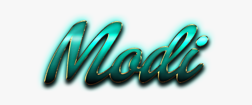 Modi Name Logo Png - Calligraphy, Transparent Png , Transparent Png ...