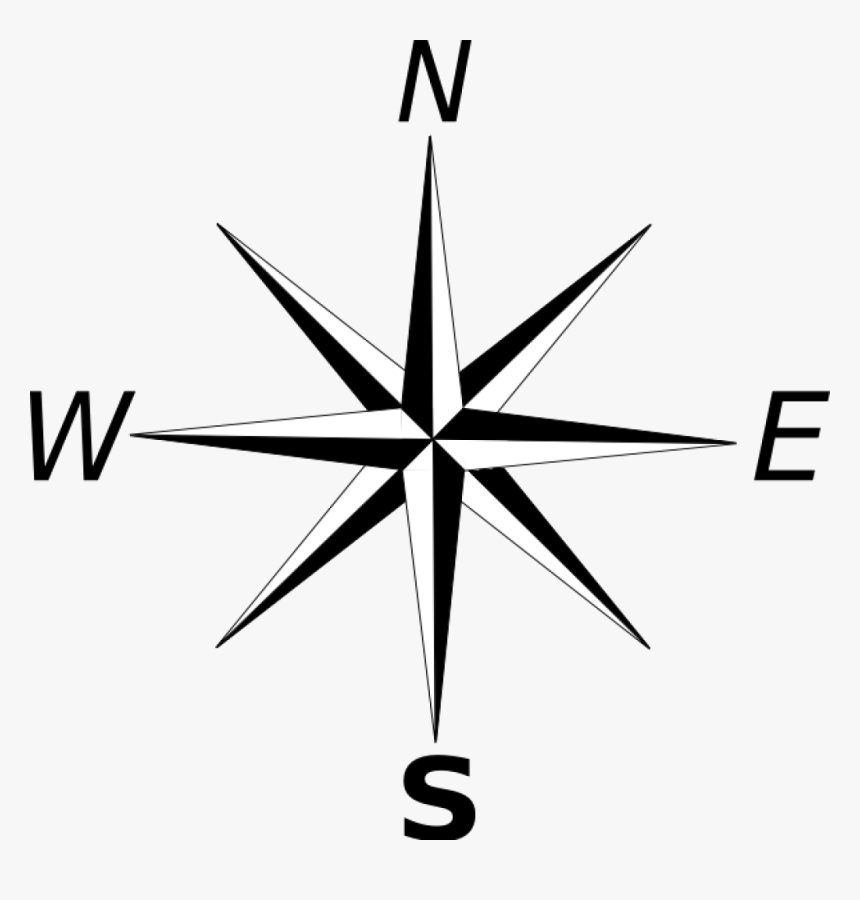 Compass Clipart Simple Free On Transparent Png - Simple Transparent ...