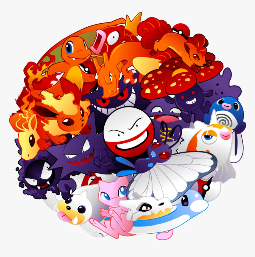 Pokeball Pokemon Design By Kuitsuku - Pokemon Pokeball Design, HD Png ...