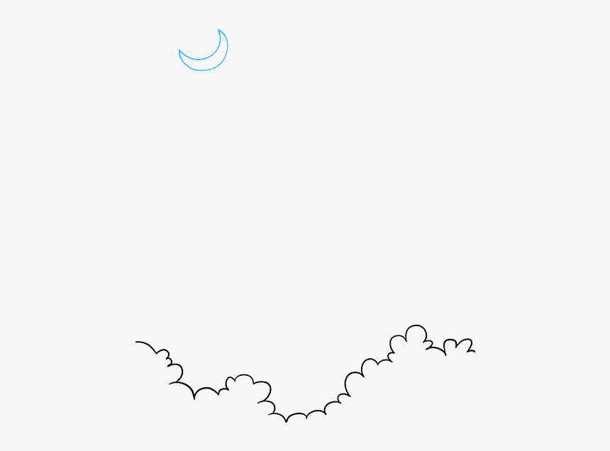How To Draw Night Sky - Drawing, HD Png Download , Transparent Png ...