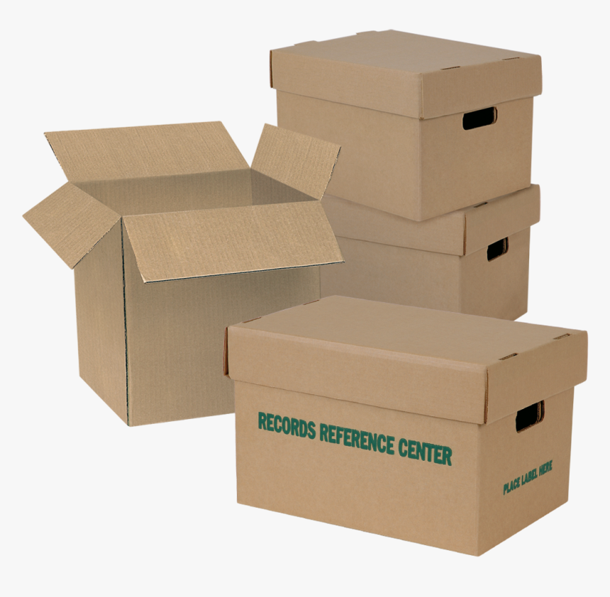 Archive Boxes - Transparent Cardboard Boxes Clipart, HD Png Download ...