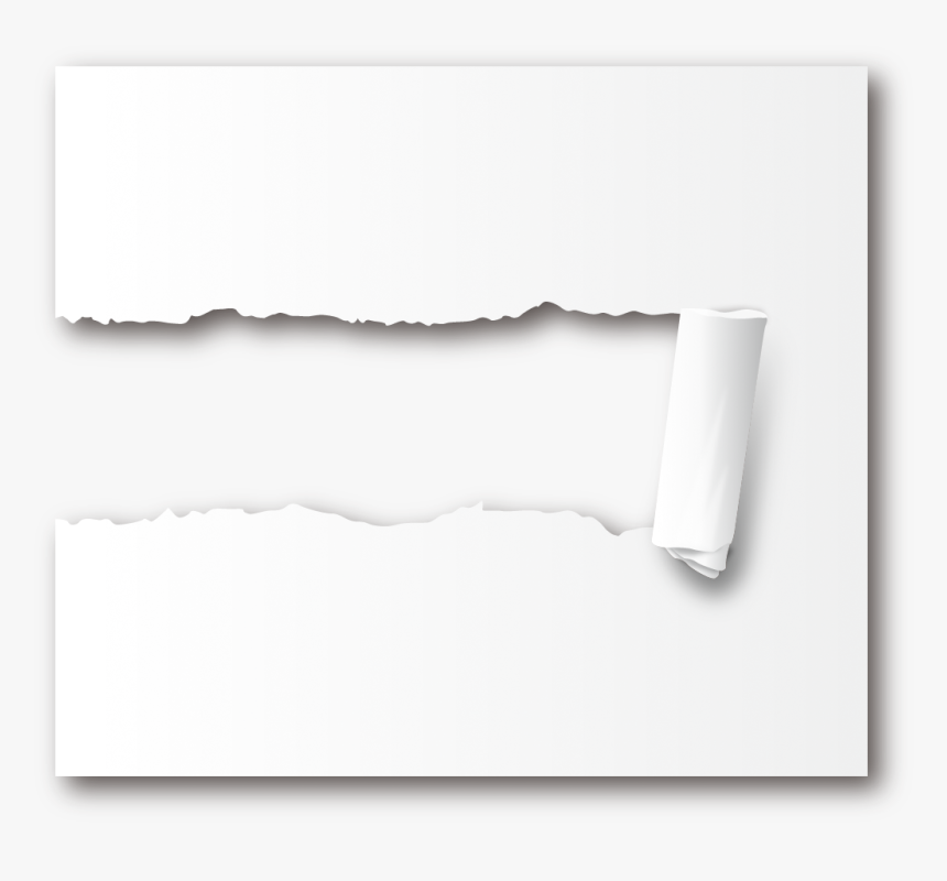 Tear Paper Effect Icon Download Hd Png Clipart - Monochrome ...