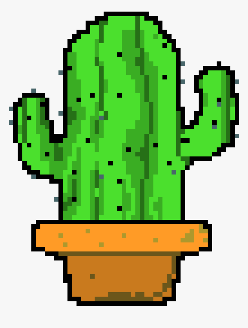 Pixel Cactus Png, Transparent Png , Transparent Png Image - PNGitem