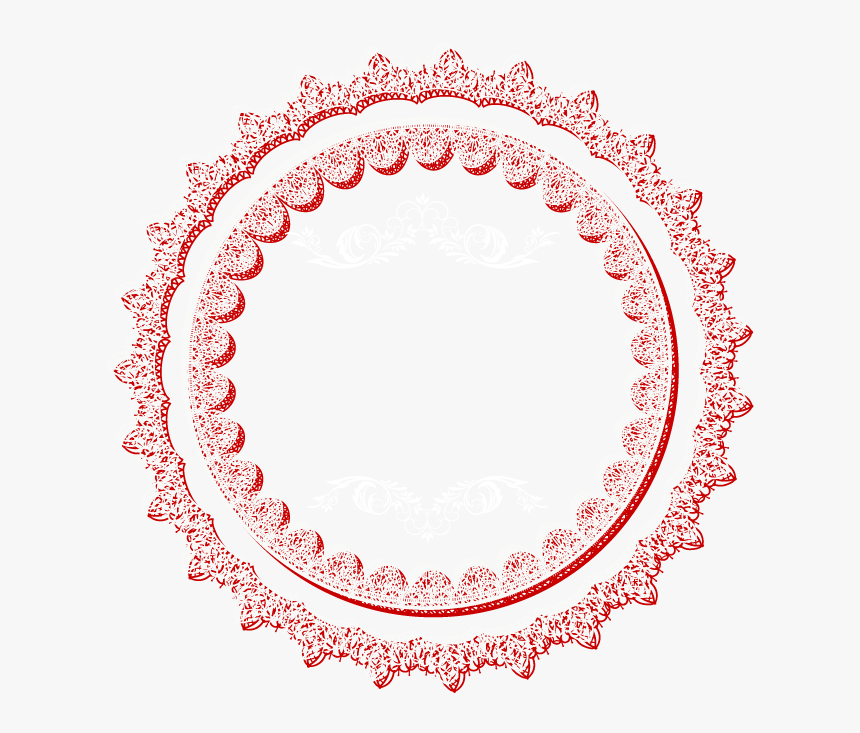 Transparent Lace Clipart - Png Transparent Background Lace Circle, Png ...