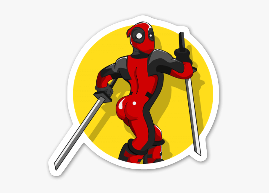 Deadpool Sticker - Deadpool Stickers, HD Png Download , Transparent Png ...