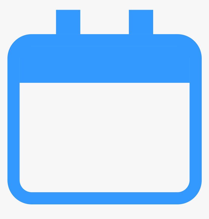 Blank Calendar Icon Png, Transparent Png , Transparent Png Image - PNGitem