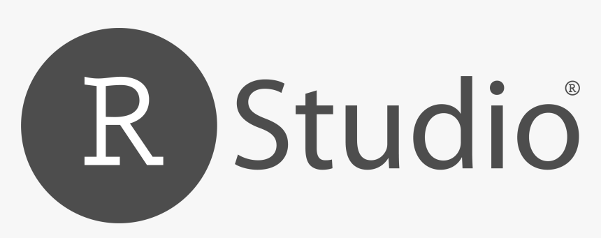 R Studio Logo Black, HD Png Download , Transparent Png Image - PNGitem