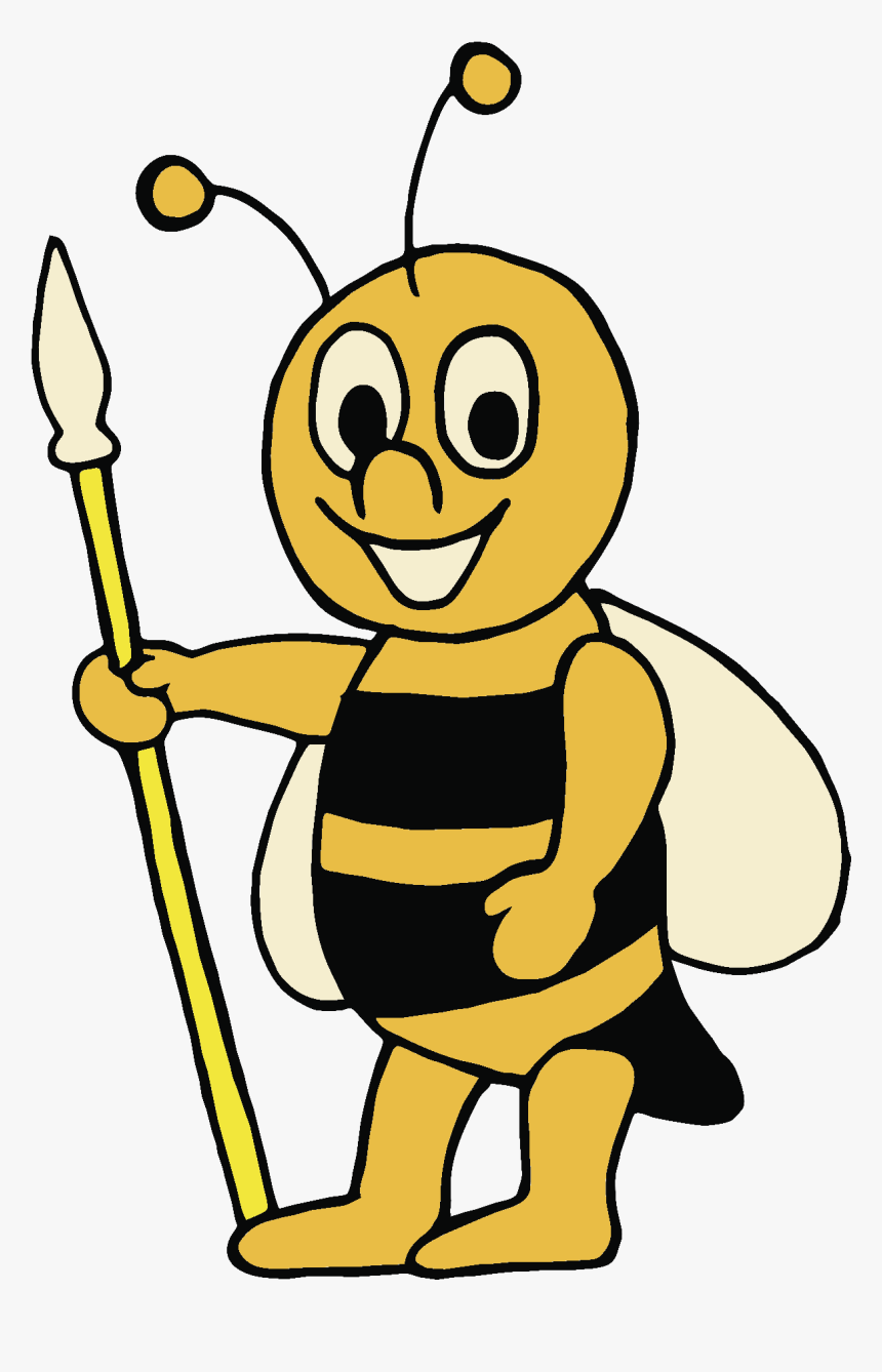 Guard Bee - Guard Bee Cartoon, HD Png Download , Transparent Png Image ...