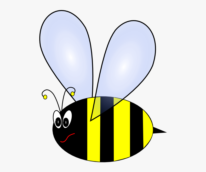 Bee 555px - Bumble Bee Animation, HD Png Download , Transparent Png ...