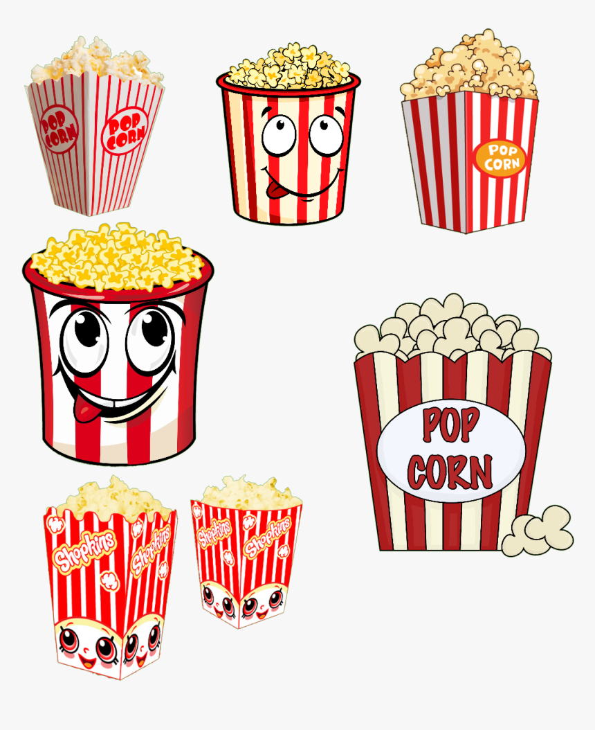 Transparent Background Popcorn Clipart, HD Png Download , Transparent ...