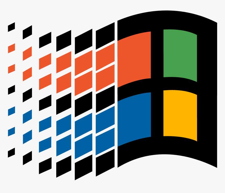 Vaporwave Clipart Windows 95 Pencil And In Color - Windows 95 Logo Png ...