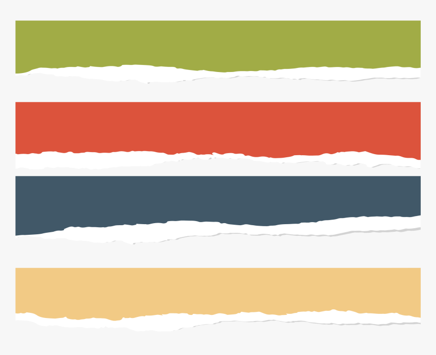 Tear Paper Png - Colored Paper Tear Png, Transparent Png , Transparent ...