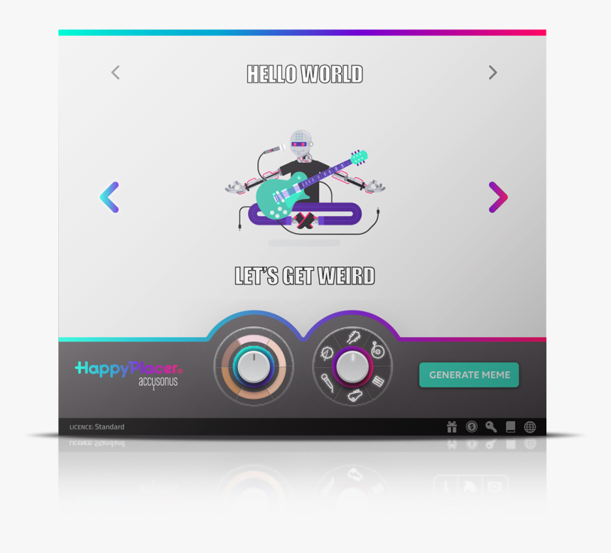 Happplacer 2 - 0 Ui - Happy Placer Vst, HD Png Download , Transparent ...