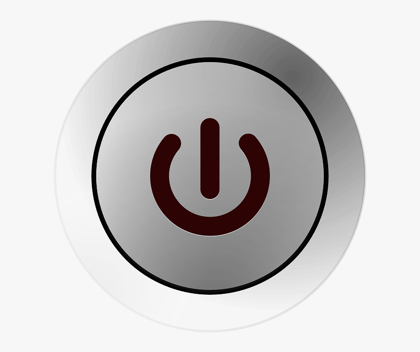 Computer Power Button, HD Png Download , Transparent Png Image - PNGitem