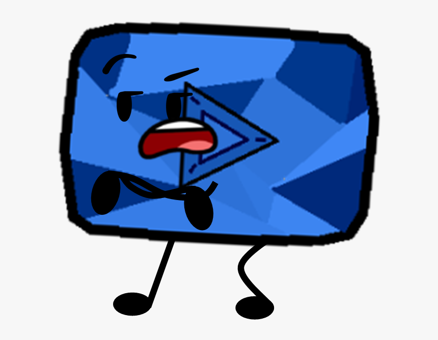 Emerald Play Button But Its Sapphire Pose - Youtube Creator Awards, HD ...