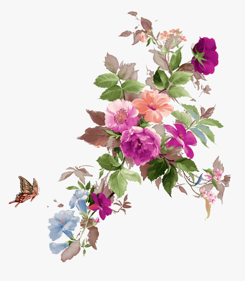 Watercolor Flowers - Flower Illust Png Free, Transparent Png ...