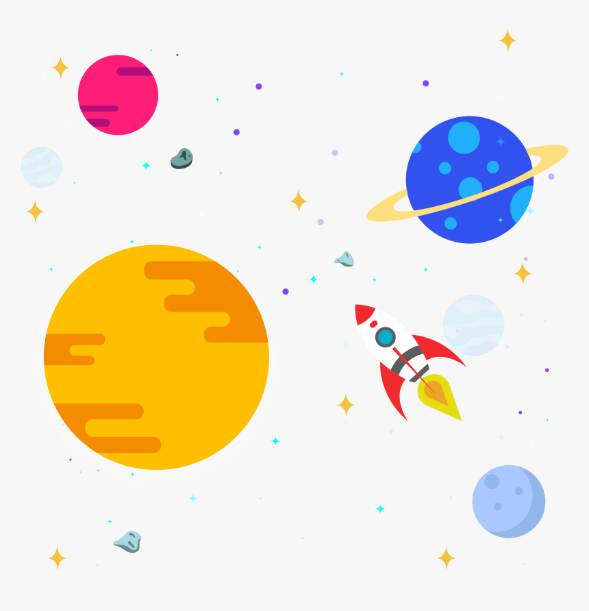 Solar System Space Clipart, HD Png Download , Transparent Png Image ...