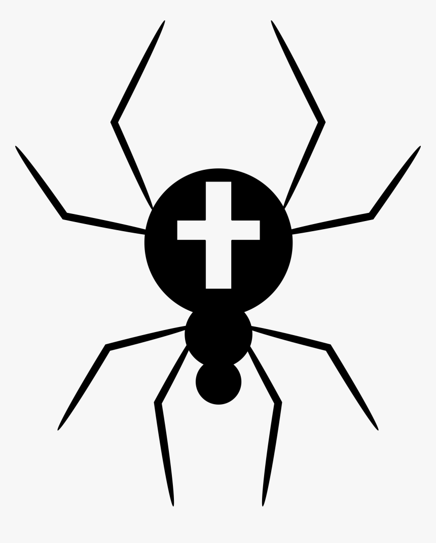 Stencil Spider, HD Png Download , Transparent Png Image - PNGitem