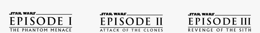 Star Wars Episode Logo, HD Png Download , Transparent Png Image - PNGitem