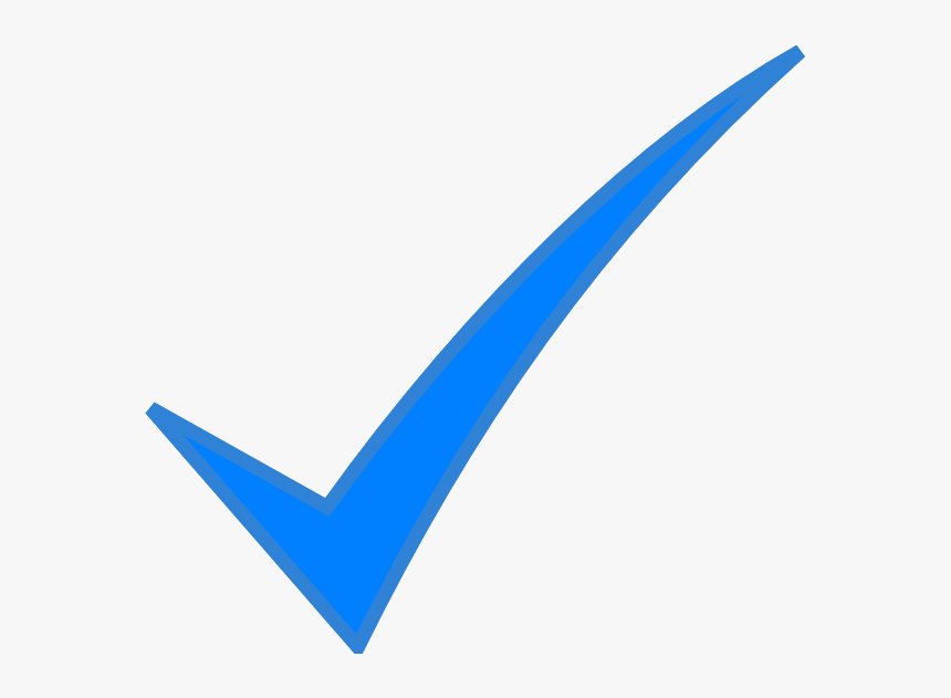Blue Check Mark Png, Transparent Png , Transparent Png Image - PNGitem