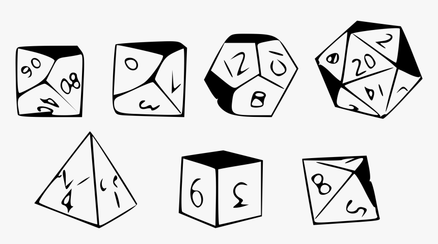 Rpg Dice Clip Arts - Rpg Dice Png, Transparent Png , Transparent Png ...