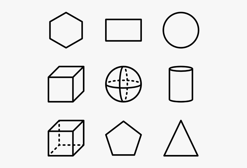 Shapes - Geometric Shapes Png Pack, Transparent Png , Transparent Png ...