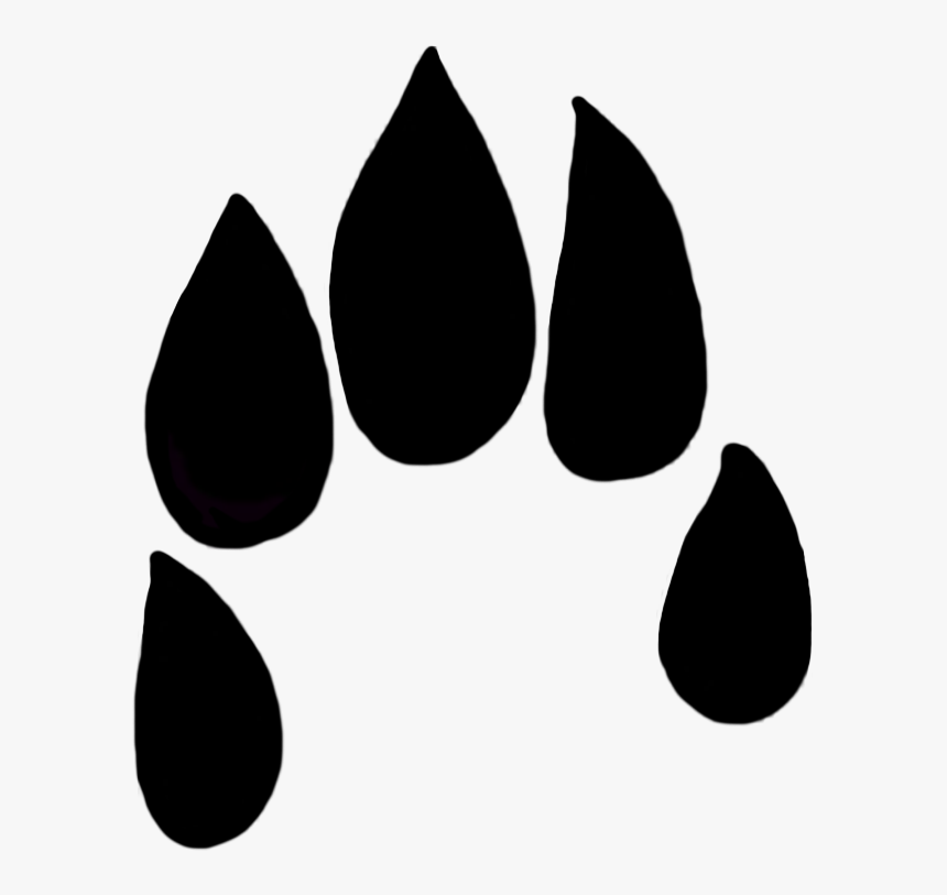 Transparent Animal Clipart - Rabbit Paw Print Png, Png Download ...