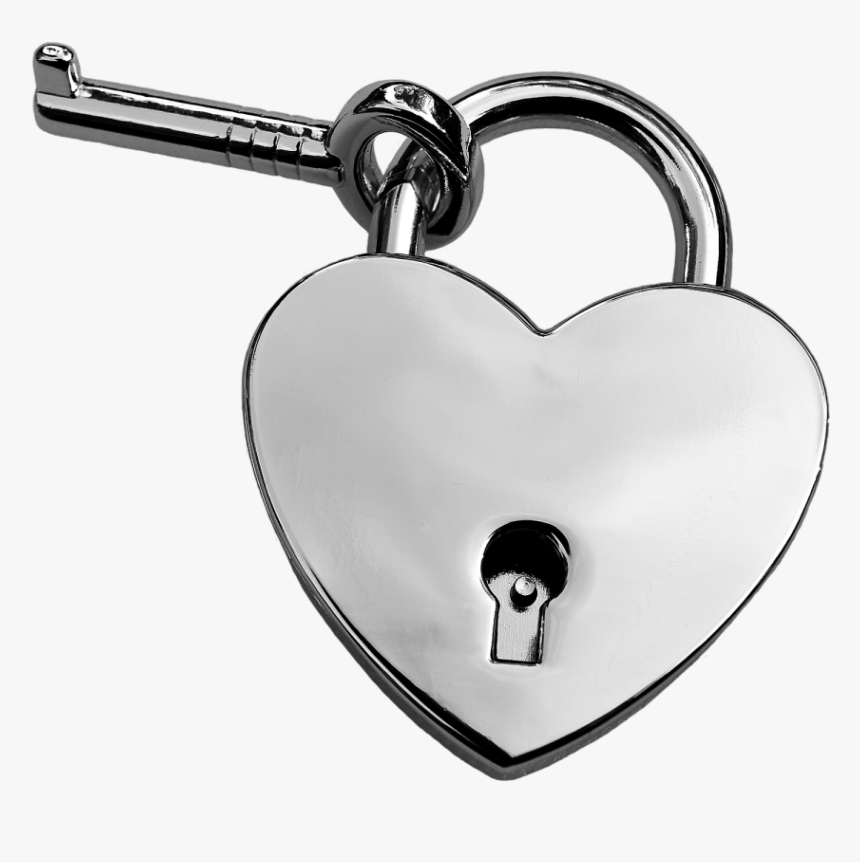 Heart, Key, And Lock Image - Transparent Heart Lock Png, Png Download ...