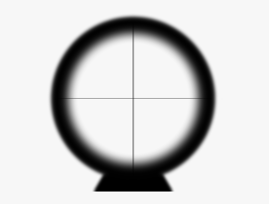 Transparent Crosshair Real Sniper - Circle, HD Png Download ...
