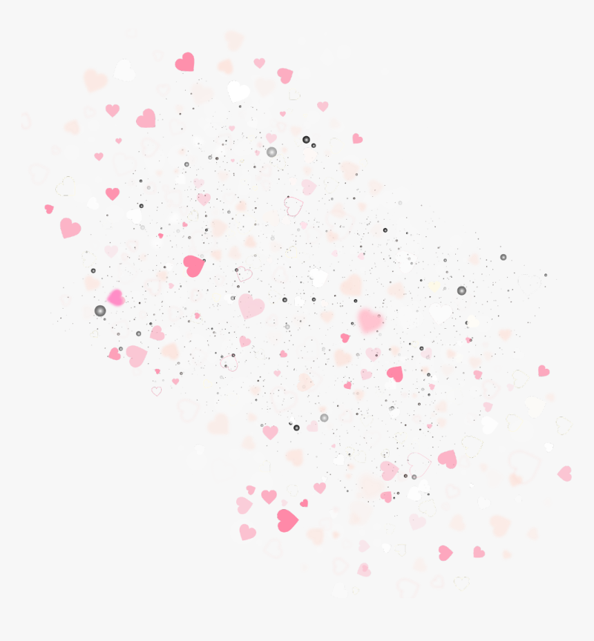 #hearts #pink #girly #cute #kawaii #particles #pretty - Illustration ...