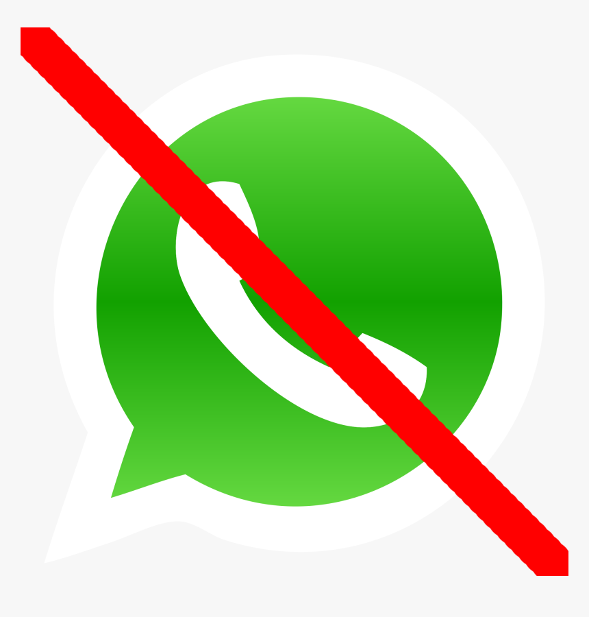 File - No-whatsapp - No Whatsapp Logo Png, Transparent Png ...