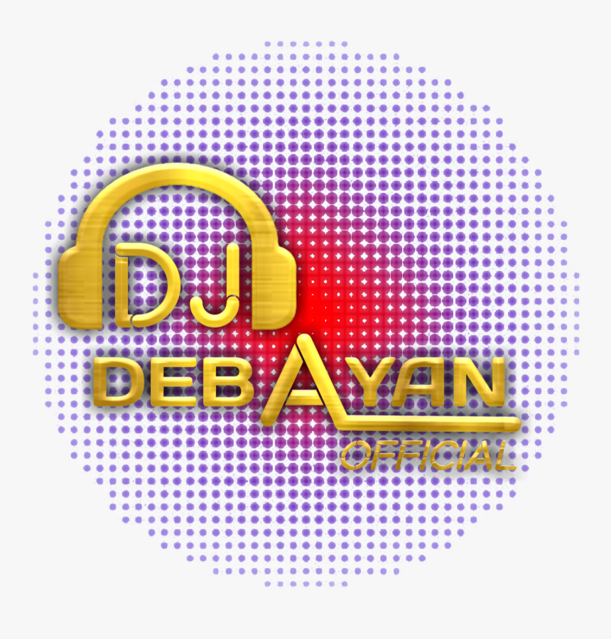 Dj Debayan Official Logo - Round Dots, HD Png Download , Transparent Png Image - PNGitem