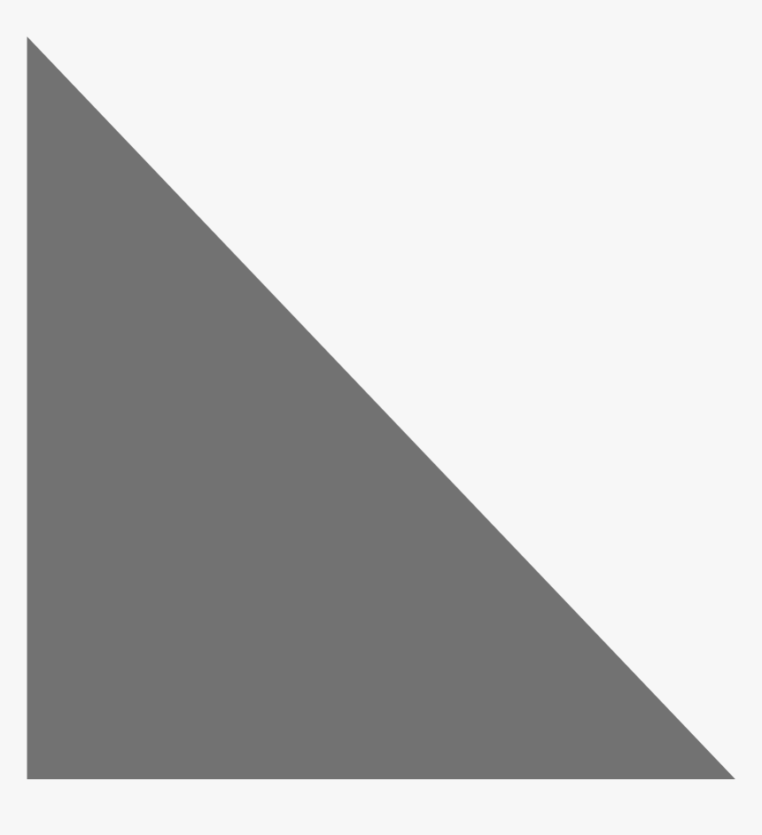 Triangle Gris Png, Transparent Png , Transparent Png Image - PNGitem