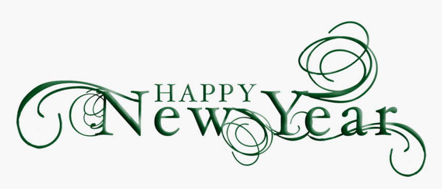 White Happy New Year Png, Transparent Png , Transparent Png Image - PNGitem