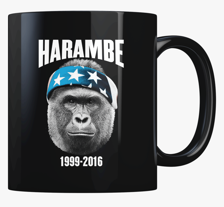 Harambe 1999-2016 - Coffee Mug - American Af Harambe, HD Png Download , Transparent Png Image ...
