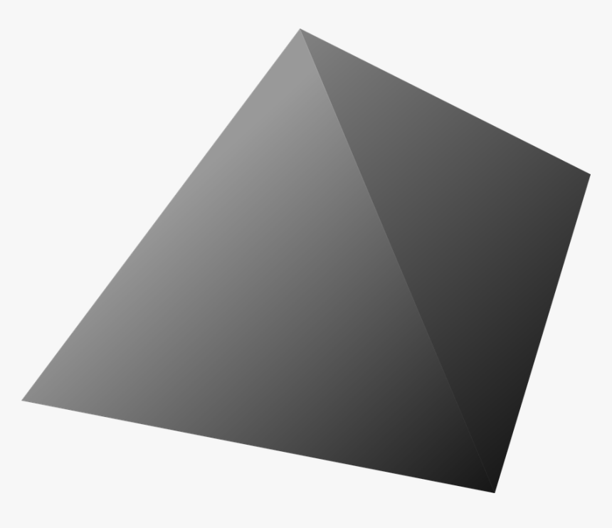 Pyramid, Shape, Geometric, Egypt - Pyramid Shape No Background, HD Png ...