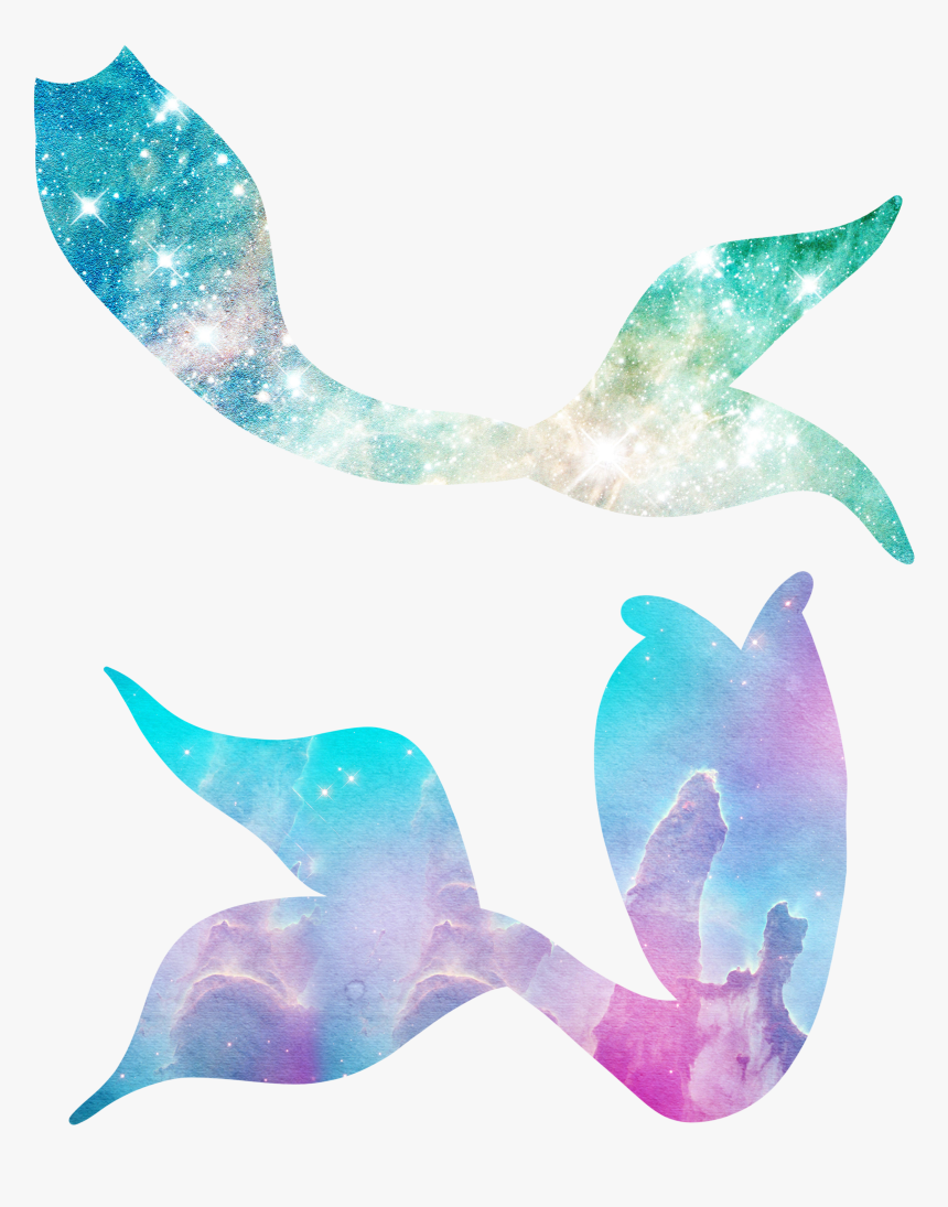 Mermaid Tail Clipart Purple Clam Shell - Glitter Mermaid Tail Clipart ...