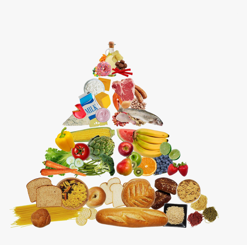 Clip Art Black And White Library Healthy Diet Food - Transparent Food ...