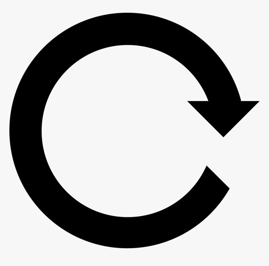 Rotate Cw Reload Refresh Loop Arrow - Free Update Icon, HD Png Download , Transparent Png Image ...