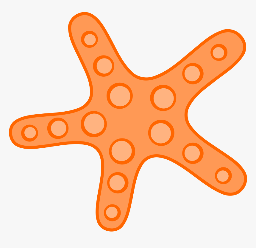 Starfish Ocean Clip Art - Sea Star Clip Art, HD Png Download ...
