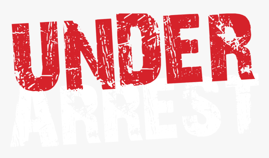 Under Arrest - Graphic Design, HD Png Download , Transparent Png Image ...