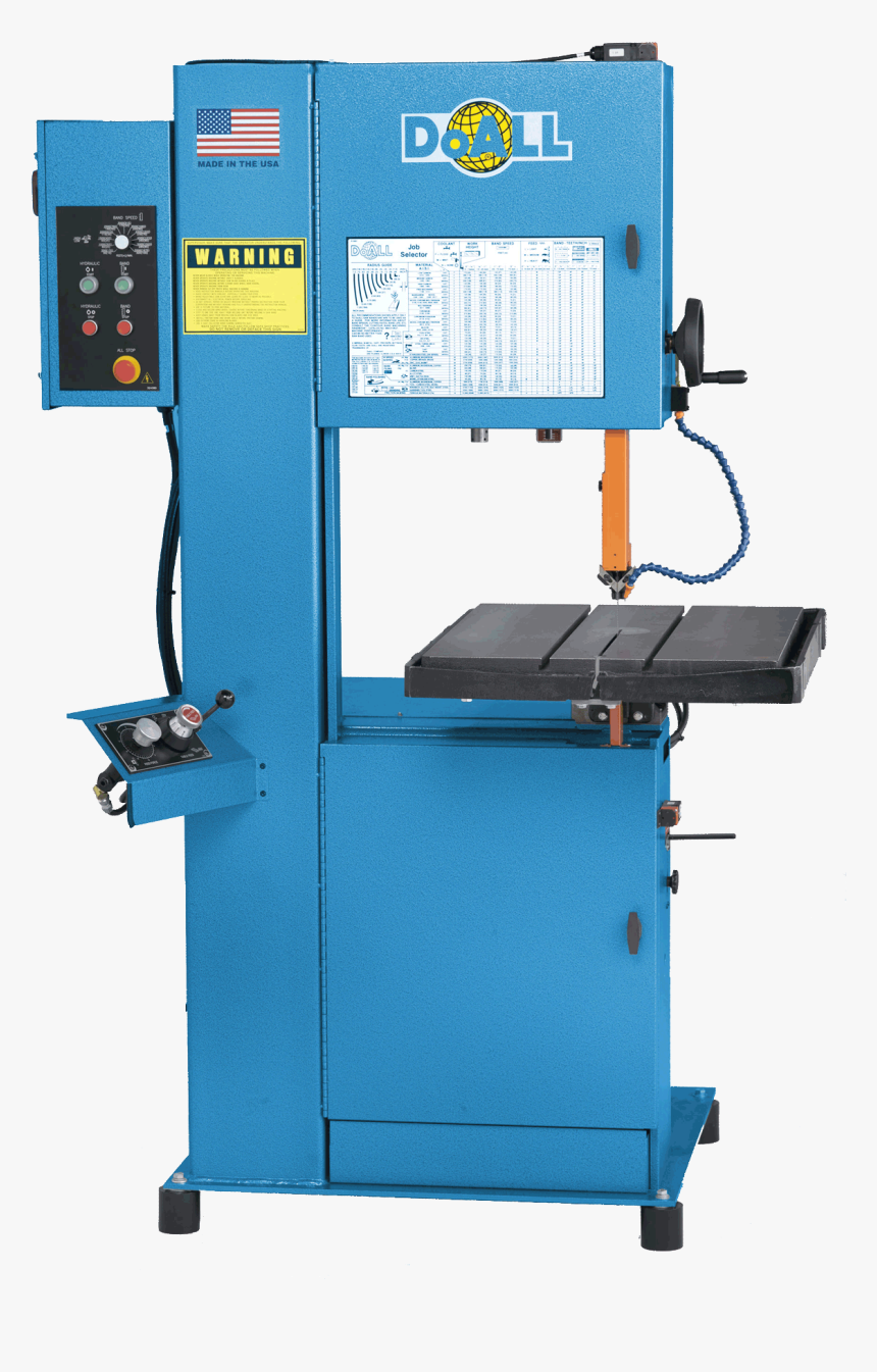 2012-vh Vertical Contour Band Saw - Contour Band Saw, HD Png Download ...