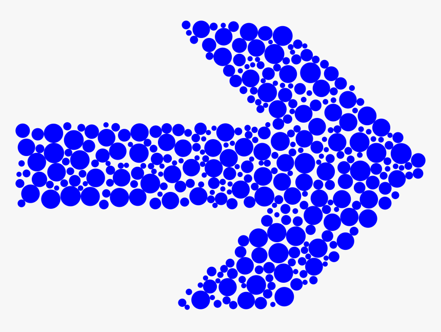Blue Circles Arrow Clip Arts - Arrow Blue Clip Art, HD Png Download ...