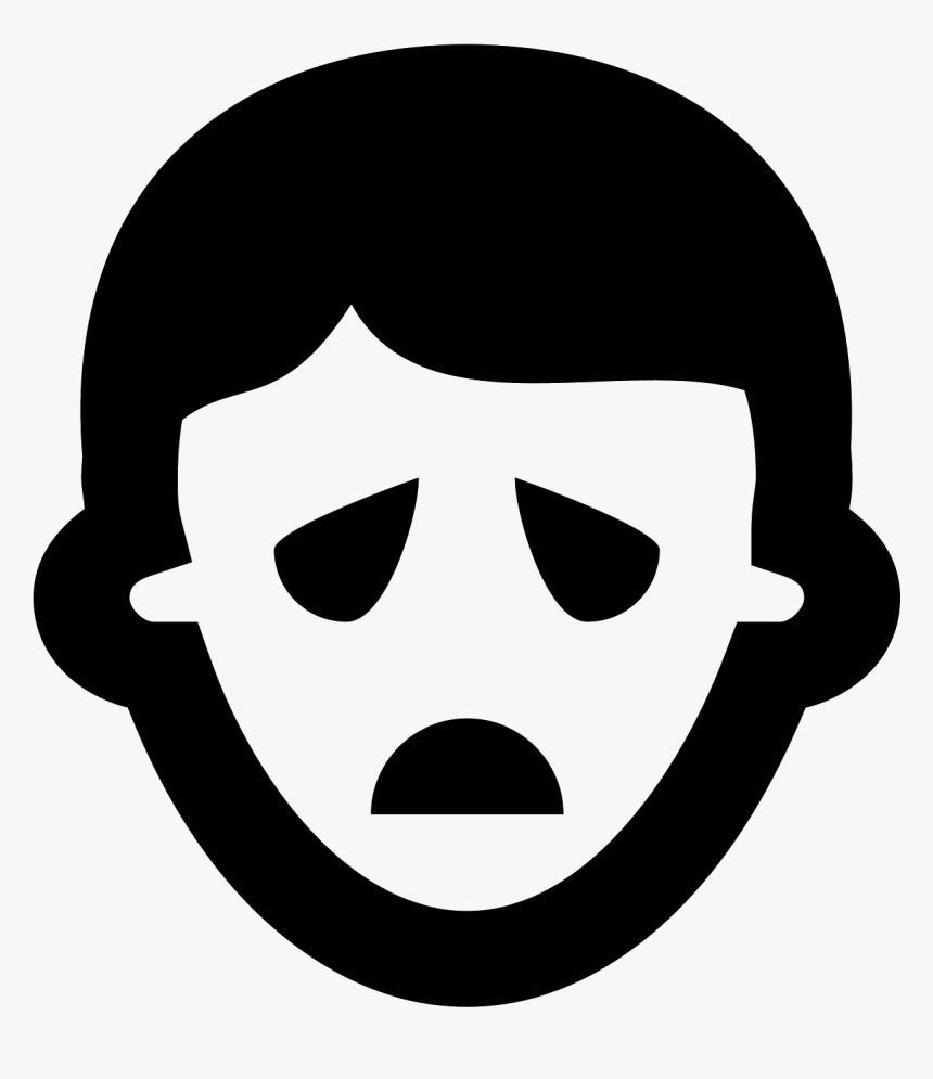 Sad Face Icon Clipart , Png Download - Reddit Black Icon, Transparent ...
