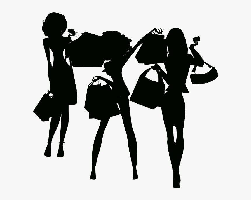 3 Girls Silhouette Png, Transparent Png , Transparent Png Image - PNGitem