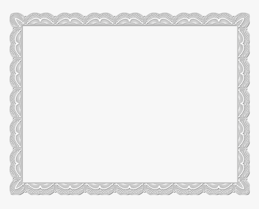 White Lace Frame Png