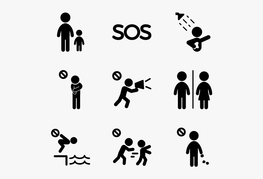 Swimming Pool Rules Icon, HD Png Download , Transparent Png Image - PNGitem
